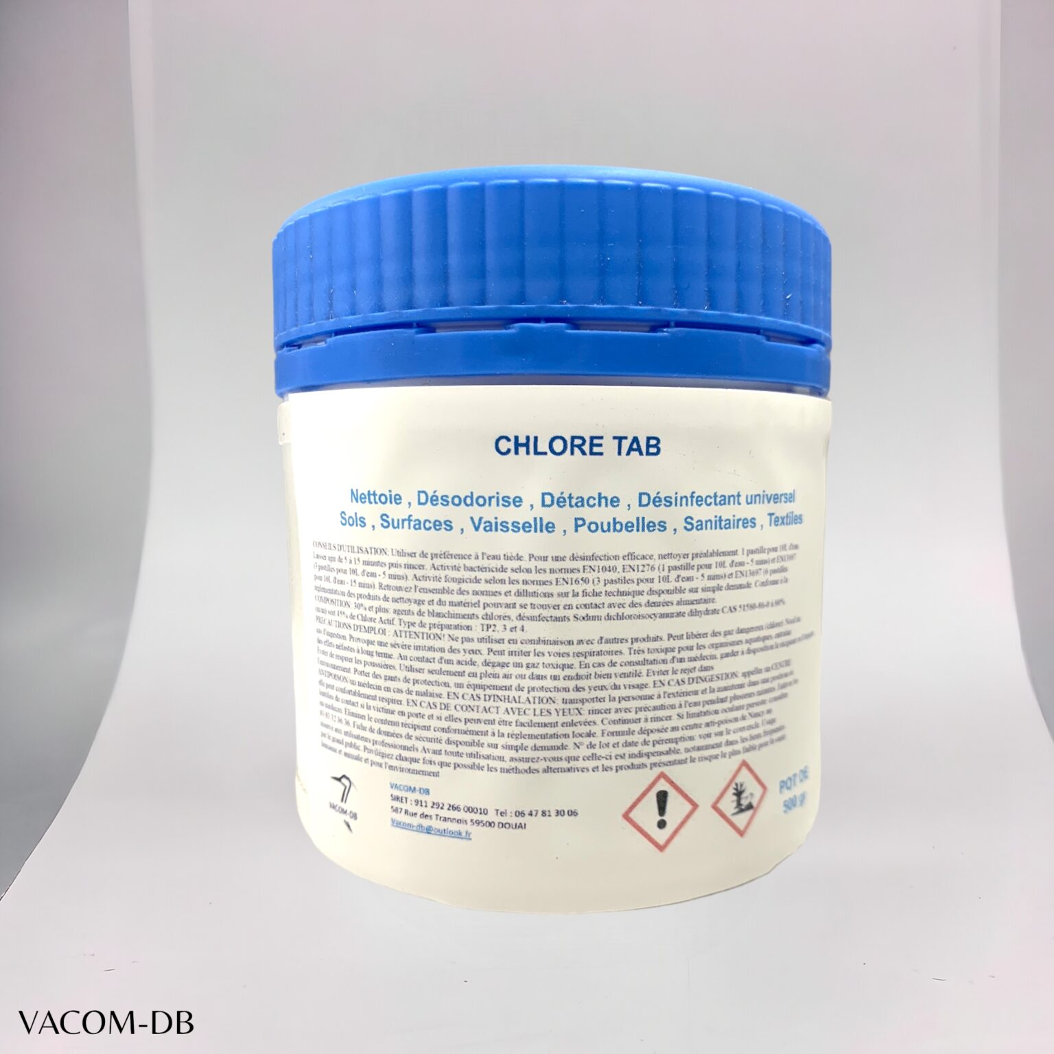 CHLORE TABS - VACOM-DB