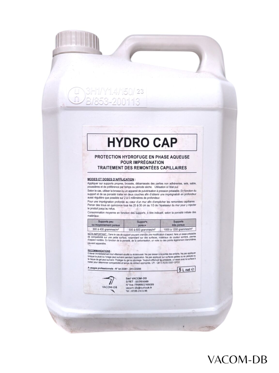HYDRO CAP - VACOM DB